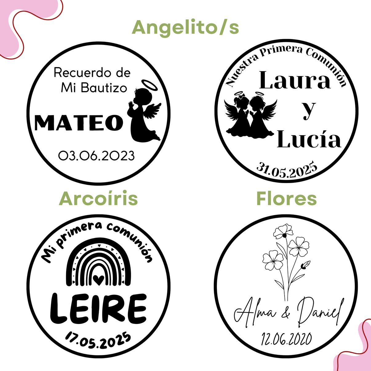 Abridor imantado personalizado - Bodas Comuniones Bautizos BabyShower ...