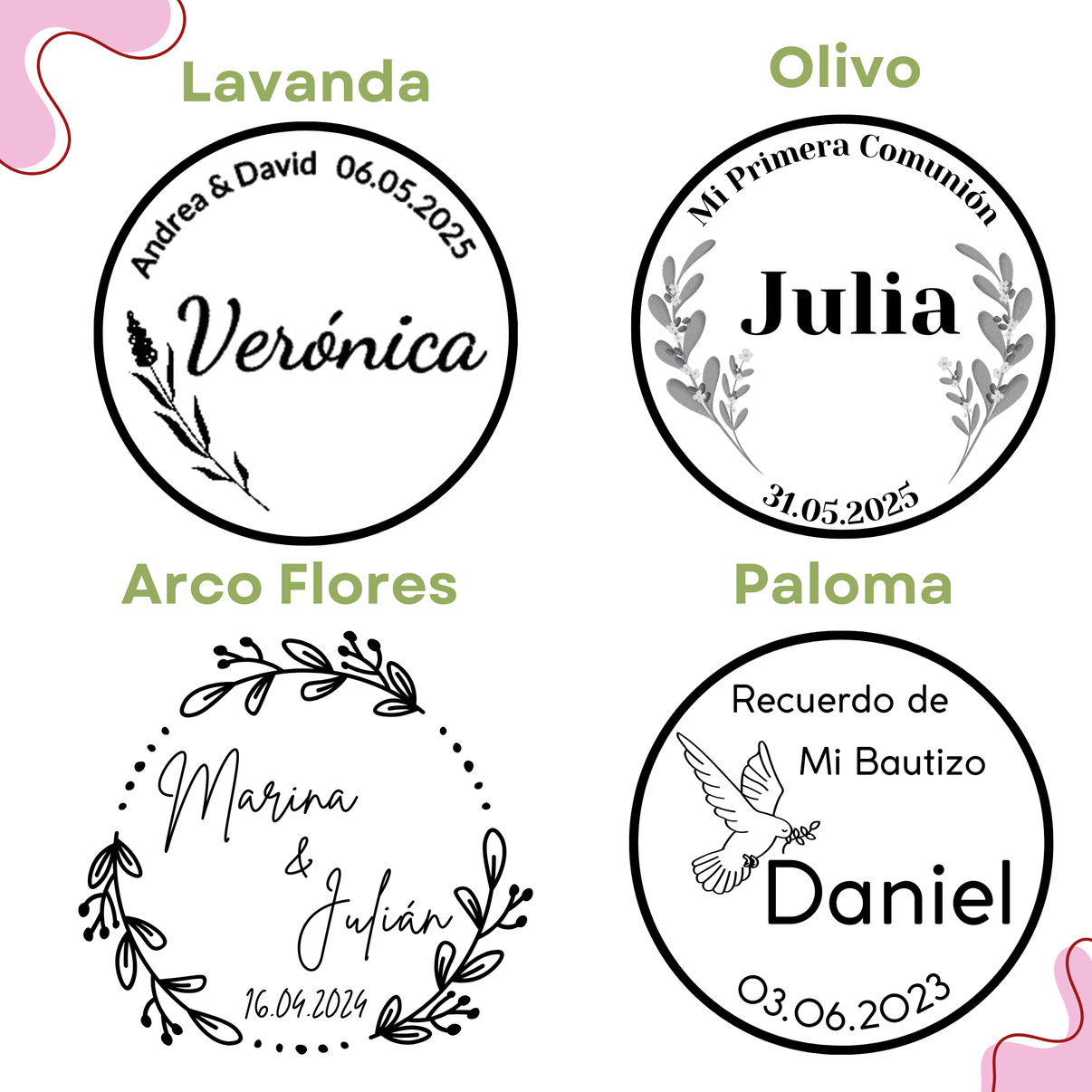 Abridor imantado personalizado - Bodas Comuniones Bautizos BabyShower ...